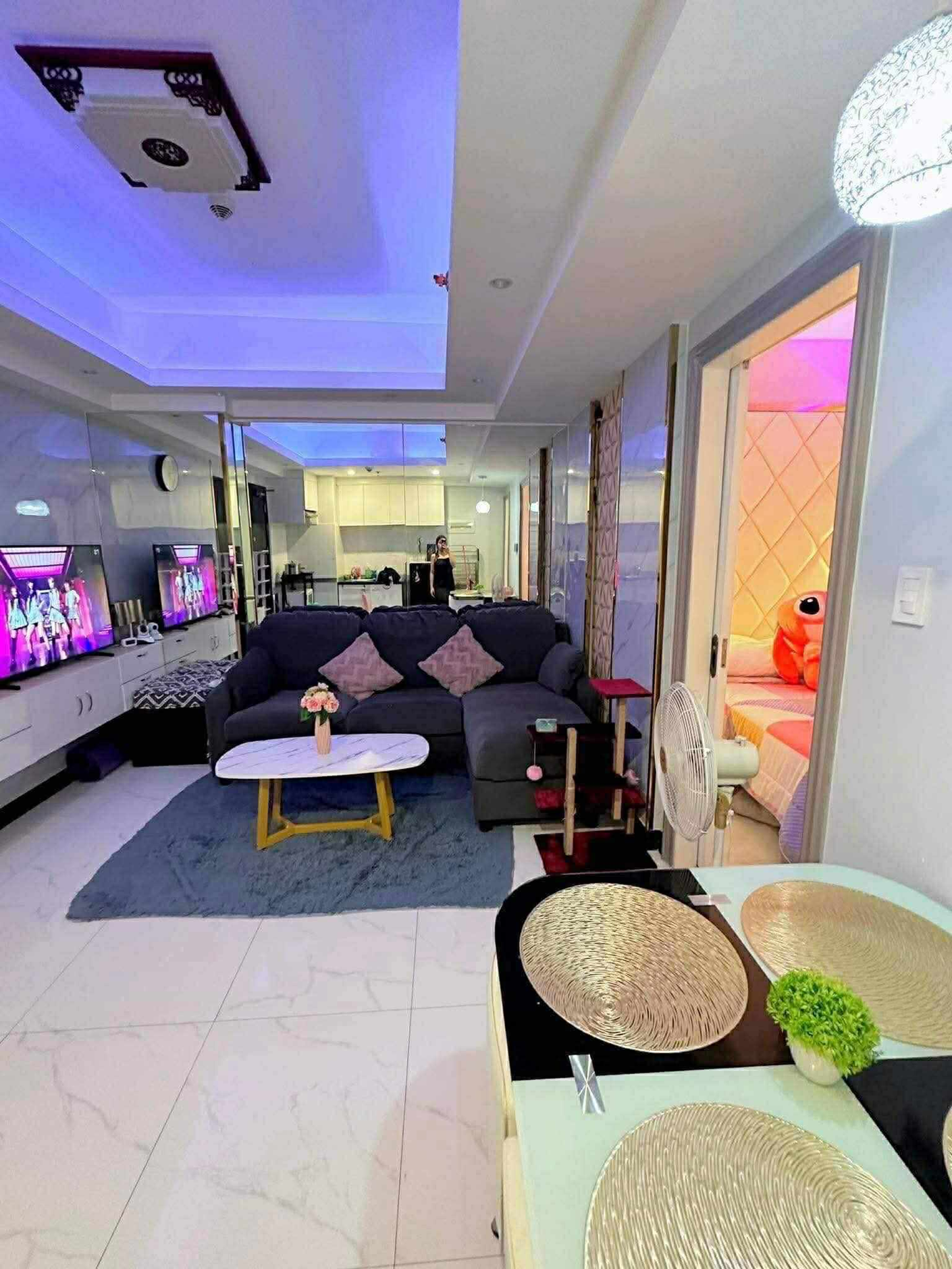 Dormy 852 - 1 bedroom furnished for rent condo near dlsu, up manila